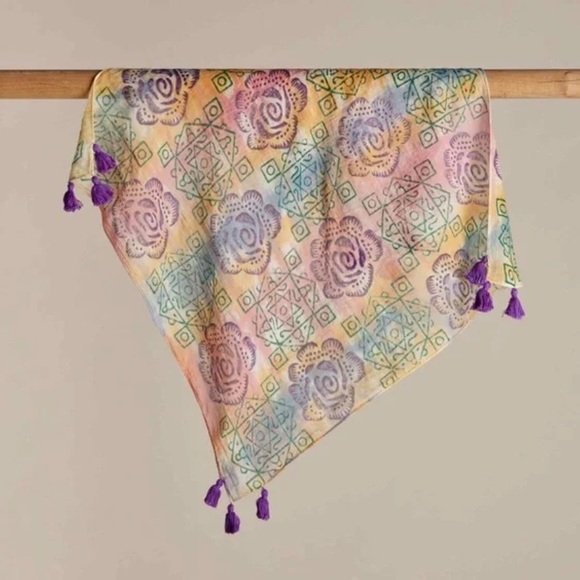Sundance | Accessories | Sundance Catalog Rose Marie Cotton Bandana New ...